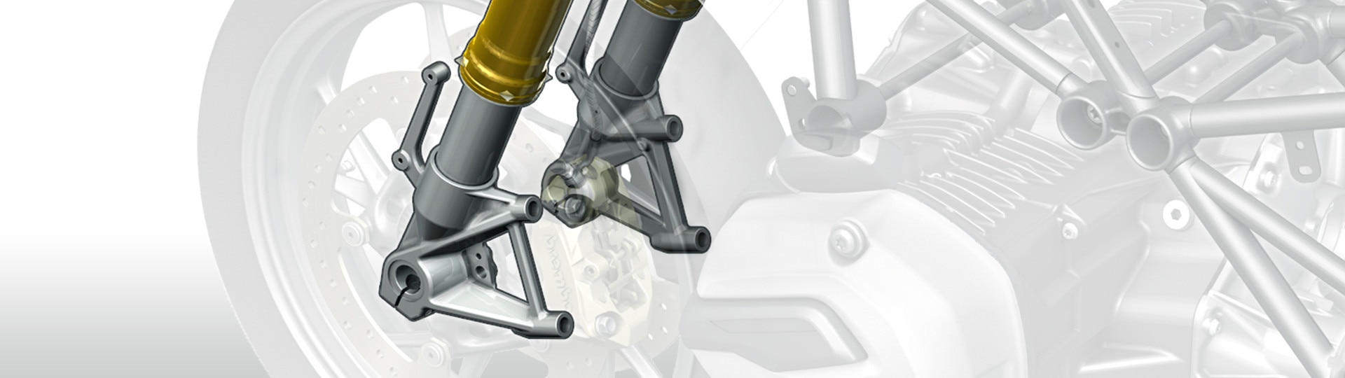 Upside-down fork - technology in detail | BMW Motorrad